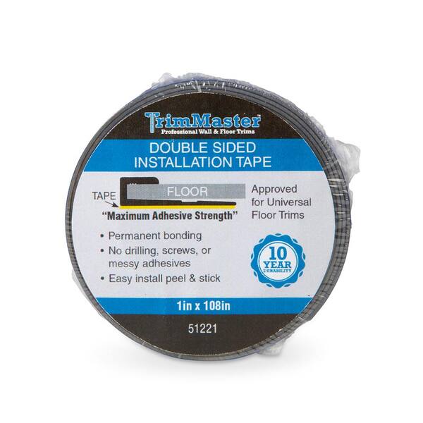 TrimMaster Universal Trim Installation Tape for Concrete Flooring ...
