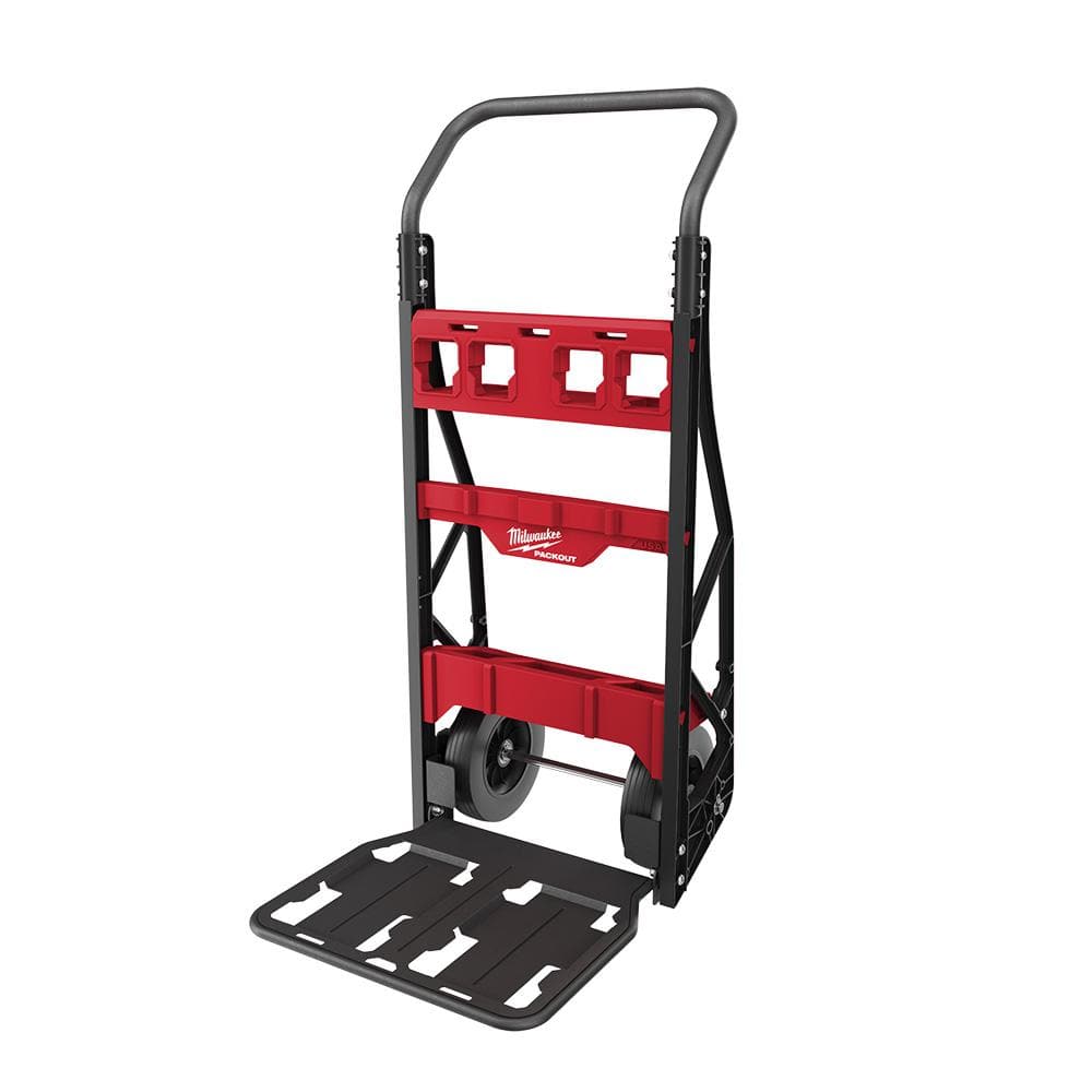Milwaukee PACKOUT 20 in. 2-Wheel Utility Tool Cart 48-22-8415 - The ...