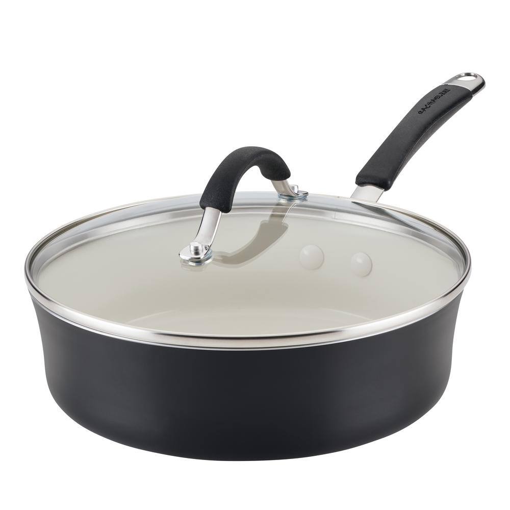 Reviews for Rachael Ray Cucina Ceramic 3 qt. Aluminum Saute Pan ...
