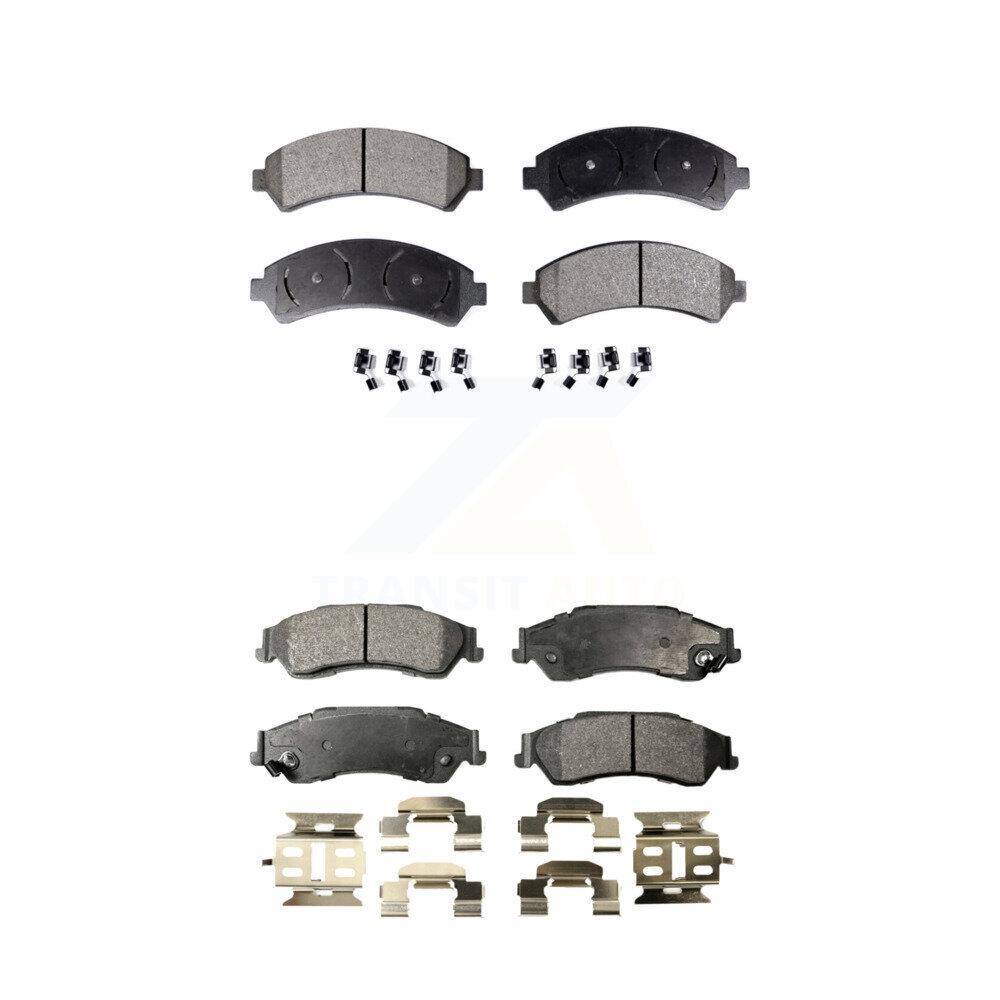 TEC Front Rear Ceramic Brake Pads Kit For Chevrolet S10 Blazer GMC ...