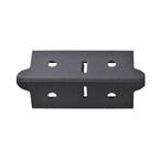 Muscle Rack 4-Pack Steel Post Coupling Outer in Black (4 in. H x 1.375 ...