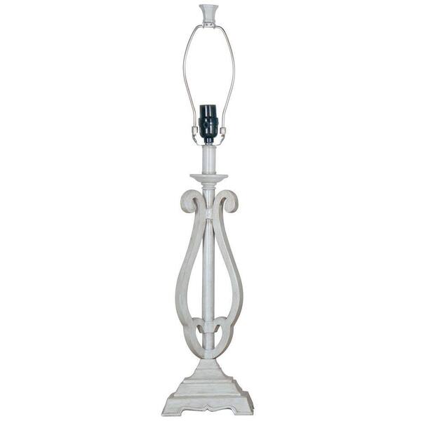 Hampton Bay Mix & Match 18.75 in. Biscotti 3-Arm Table Lamp Base ... Hampton Bay Mix & Match 18.75 in. Biscotti 3-Arm Table Lamp Base ...