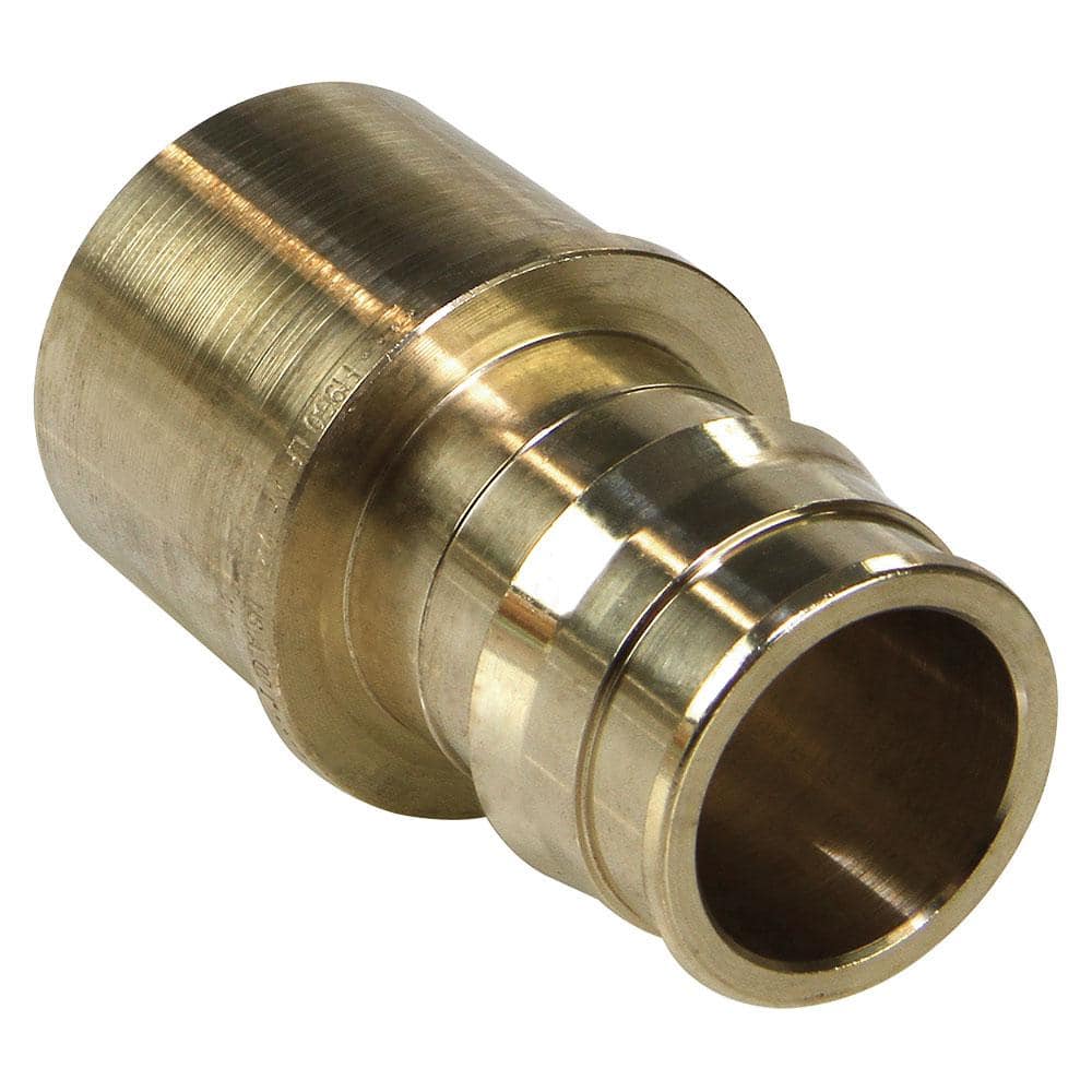 Uponor ProPEX 1 in. PEX-A Expansion Barb x 1 in. Copper Lead-Free Brass Female Sweat Adapter ...