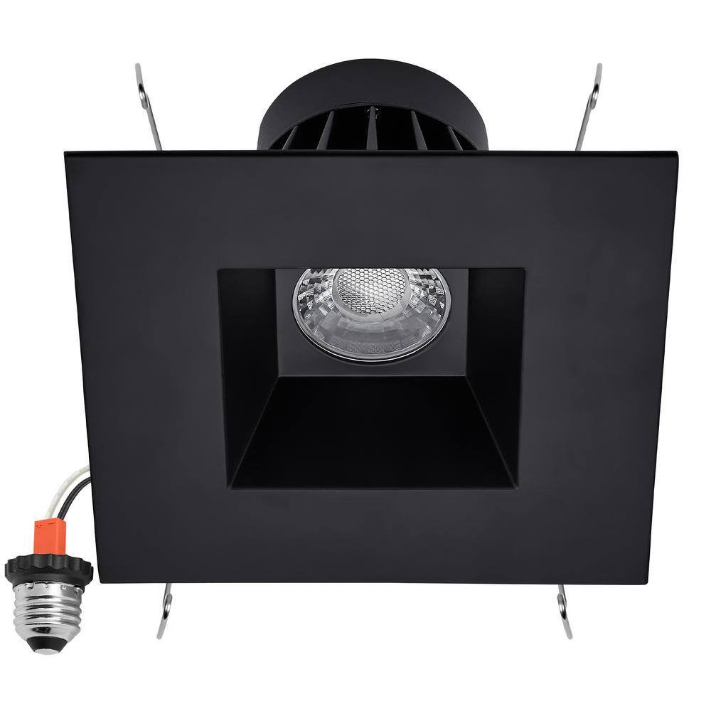 Maxxima 5 in. and 6 in. Retrofit Square Recessed Anti-Glare LED ...