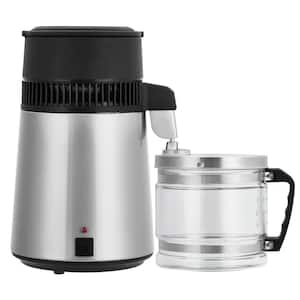 VEVOR 1.1Gal. Water Distiller 750W Distilled Water Maker Machine Timing ...
