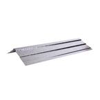 Fabral Shelterguard 14 in. x 10.5 ft. Galvanized Steel Ridge Cap ...