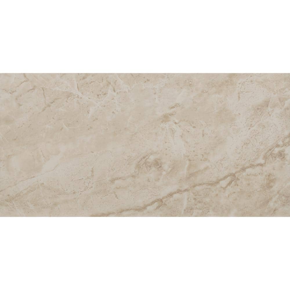 Buy Cancun Beige 12 in. x 24 in. Matte Ceramic Floor and Wall Tile (16 ...