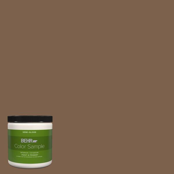 BEHR PREMIUM PLUS 8 oz. #HDC-CL-13 Sassafras Tea Semi-Gloss Interior ...