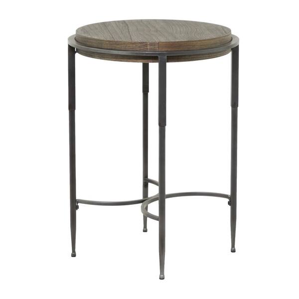 Lane Charcoal And Brown Sofa Bar Table | Cabinets Matttroy