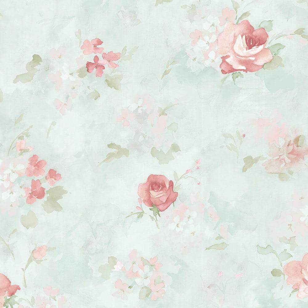 Norwall Morning Dew Vinyl Roll Wallpaper (Covers 55 sq. ft.) AB42417 ...