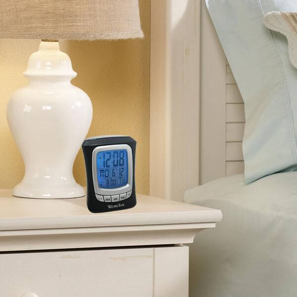 Westclox Lcd Digital Alarm Clock With Automatic Backlight - Amazadesign Westclox Lcd Digital Alarm Clock With Automatic Backlight - Amazadesign
