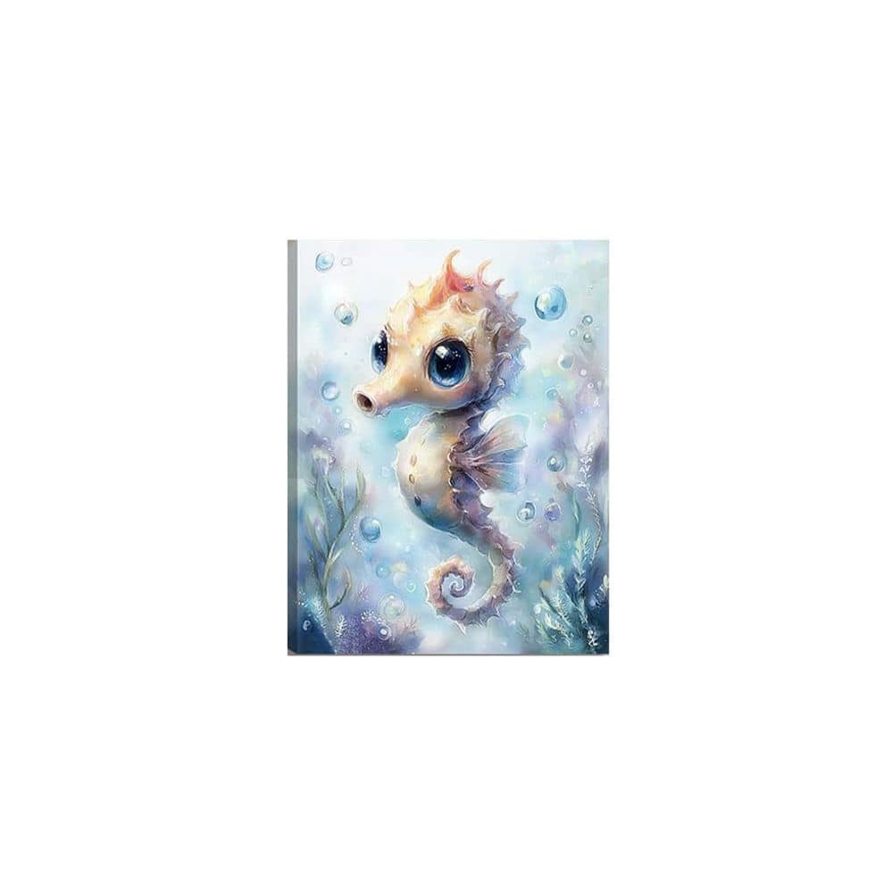 Calming Ocean Creature Canvas, Emotional Support Sea Animal Print ...