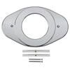 Delta 8.22 in. Renovation Cover Plate in Chrome RP29827 - The Home Depot
