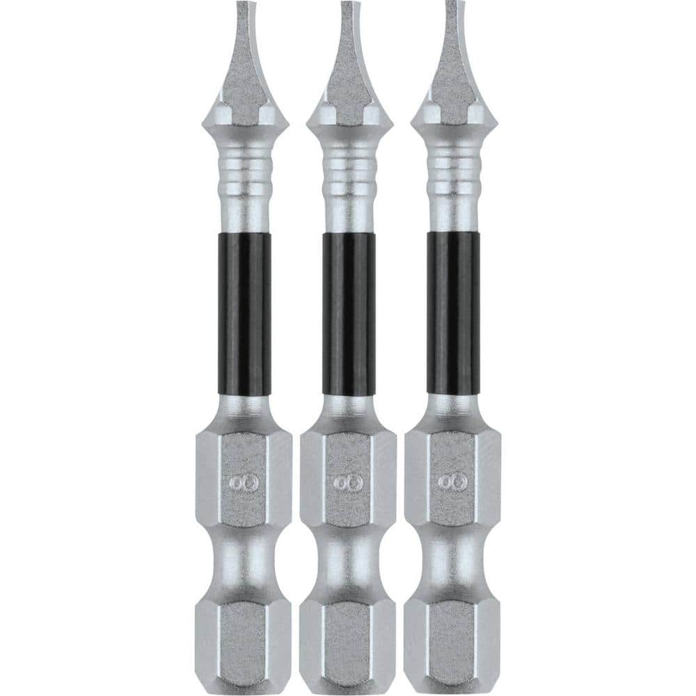 Makita Impact XPS #8 Slotted 2 in. Power Bit (3-Pack) E-00882 - The ...