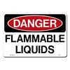 Lynch Sign 14 in. x 10 in. Danger Flammable Liquids Sign Printed on ...