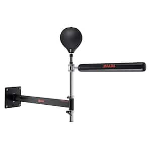 VEVOR Wall Mount Boxing Spinning Bar with Punching Ball Adjustable ...