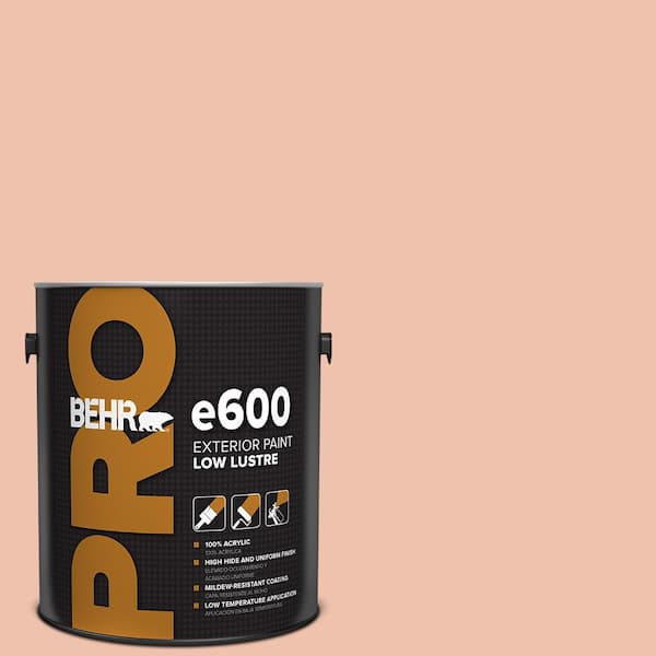 BEHR PRO 1 gal. #M180-3 Flamingo Feather Low Luster Exterior Paint ...