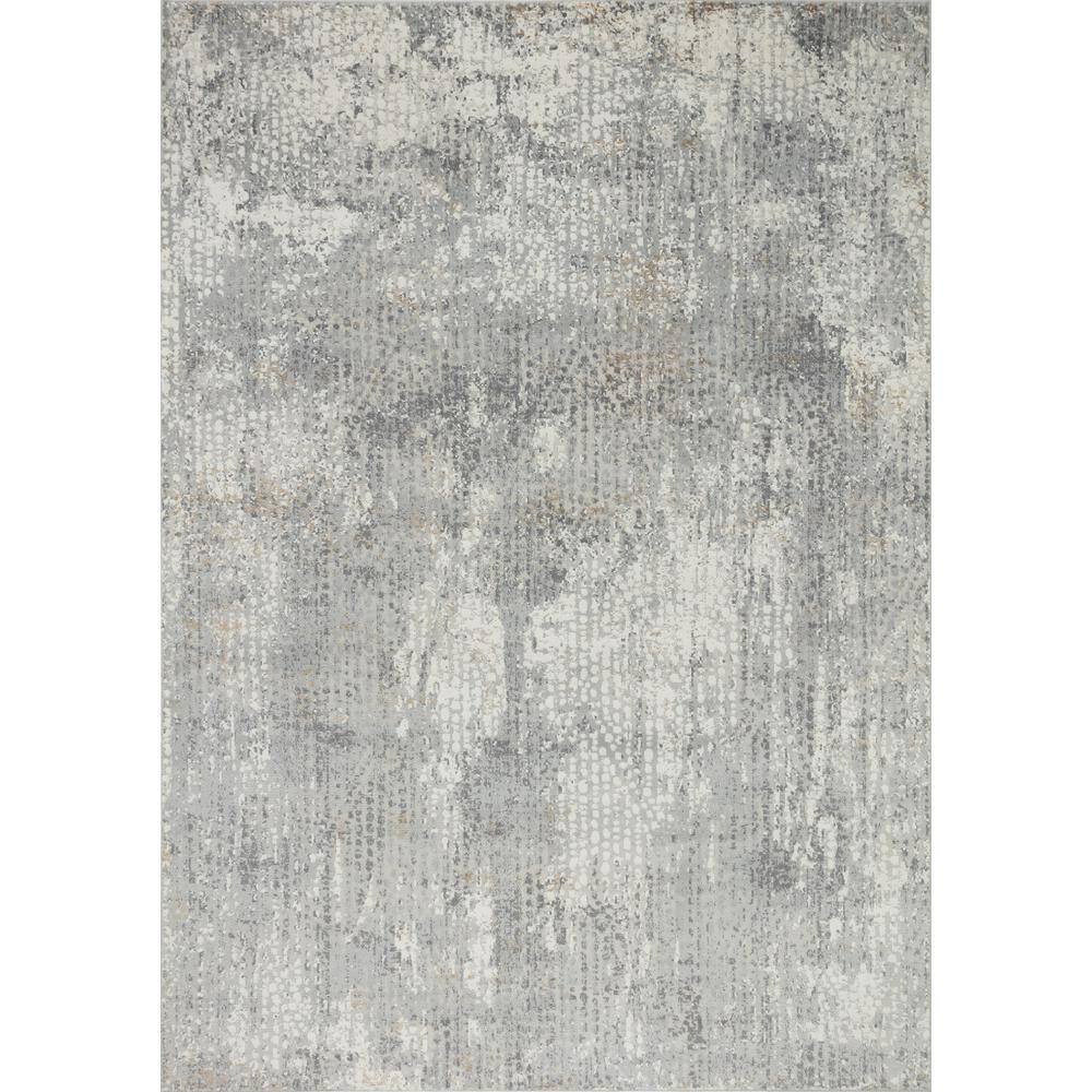 Pasargad Home Stella L. Grey 3 ft. x 5 ft. Abstract Area Rug PVGA-44 ...