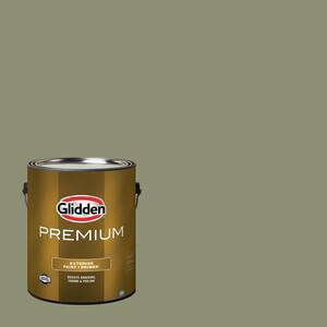 Glidden Essentials 1 gal. PPG1030-5 Mesmerize Satin Exterior Paint ...