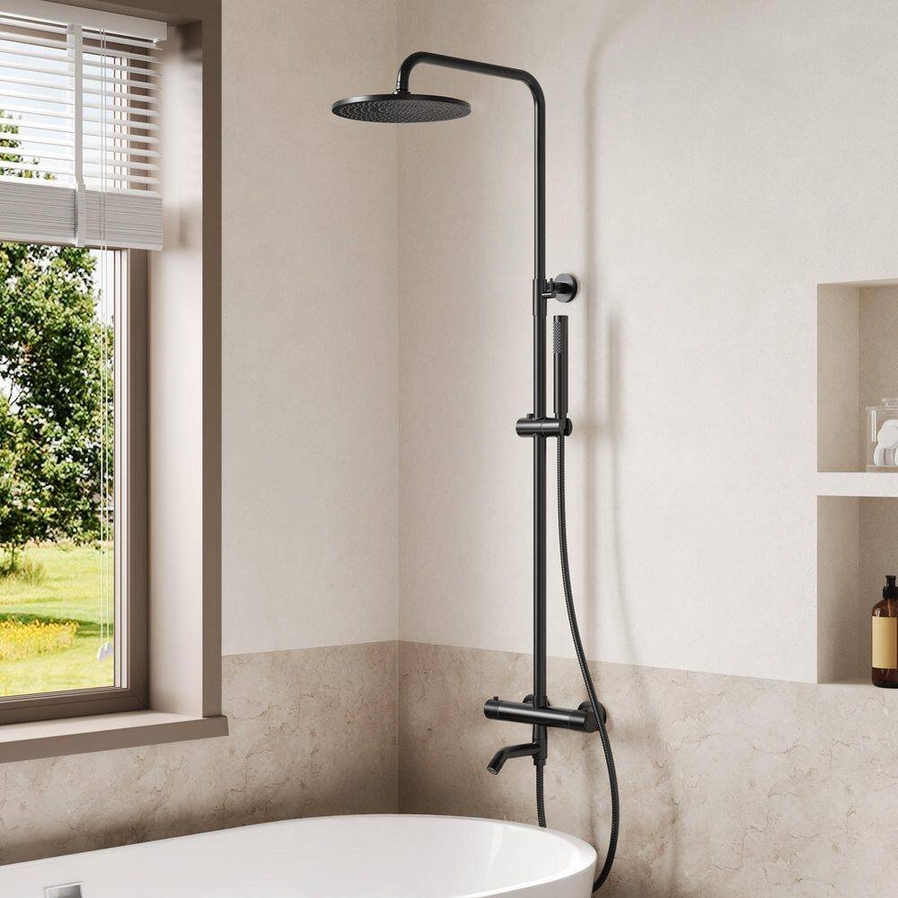 Have a question about GRANDJOY 3-Spray Round Wall Mount Wall Bar Shower ...