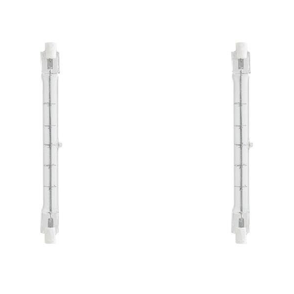 Feit Electric 300-Watt Bright White T3 R7s Base Dimmable Halogen Light ...