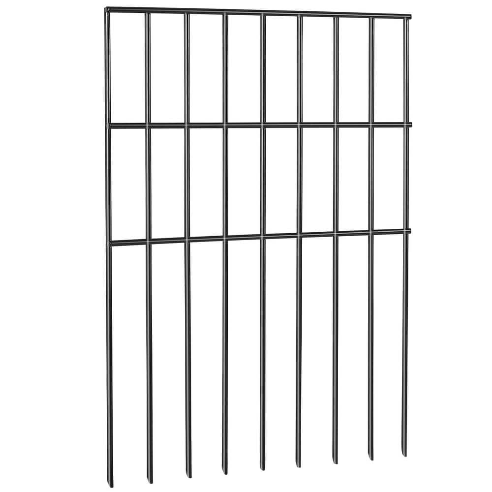SVOPES Animal Barrier Fence Set of 10,17 in. H x 11 ft. L, Underground ...