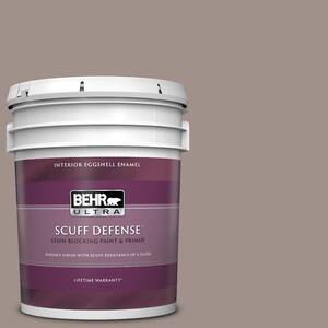 BEHR PREMIUM PLUS 5 gal. #780B-5 Cheyenne Rock Satin Enamel Exterior ...
