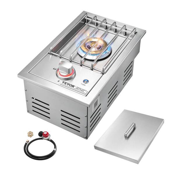 SPIRE Outdoor Kitchen Stainless Steel Built-In Searing Side-Burner ...