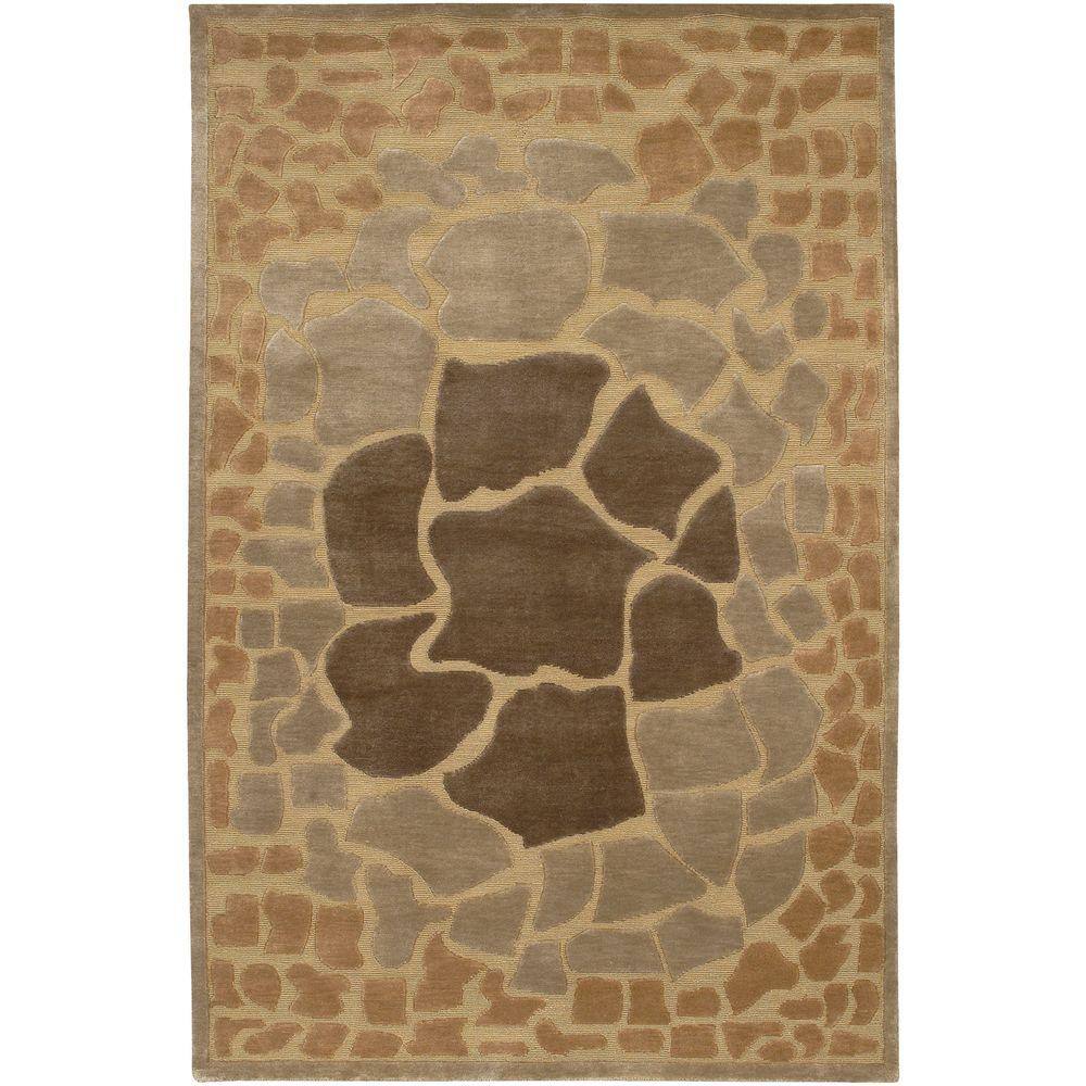 Artistic Weavers Marina Gold 8 ft. x 11 ft. Area Rug Marina-811 - The ...