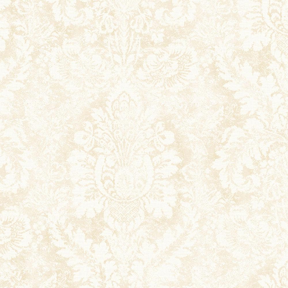 Norwall Valentine Damask Vinyl Roll Wallpaper (Covers 56 sq. ft ...