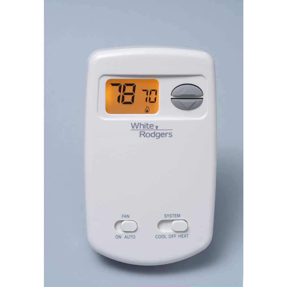 Emerson 70 Series Non-Programmable Single Stage Thermostat Vertical ...