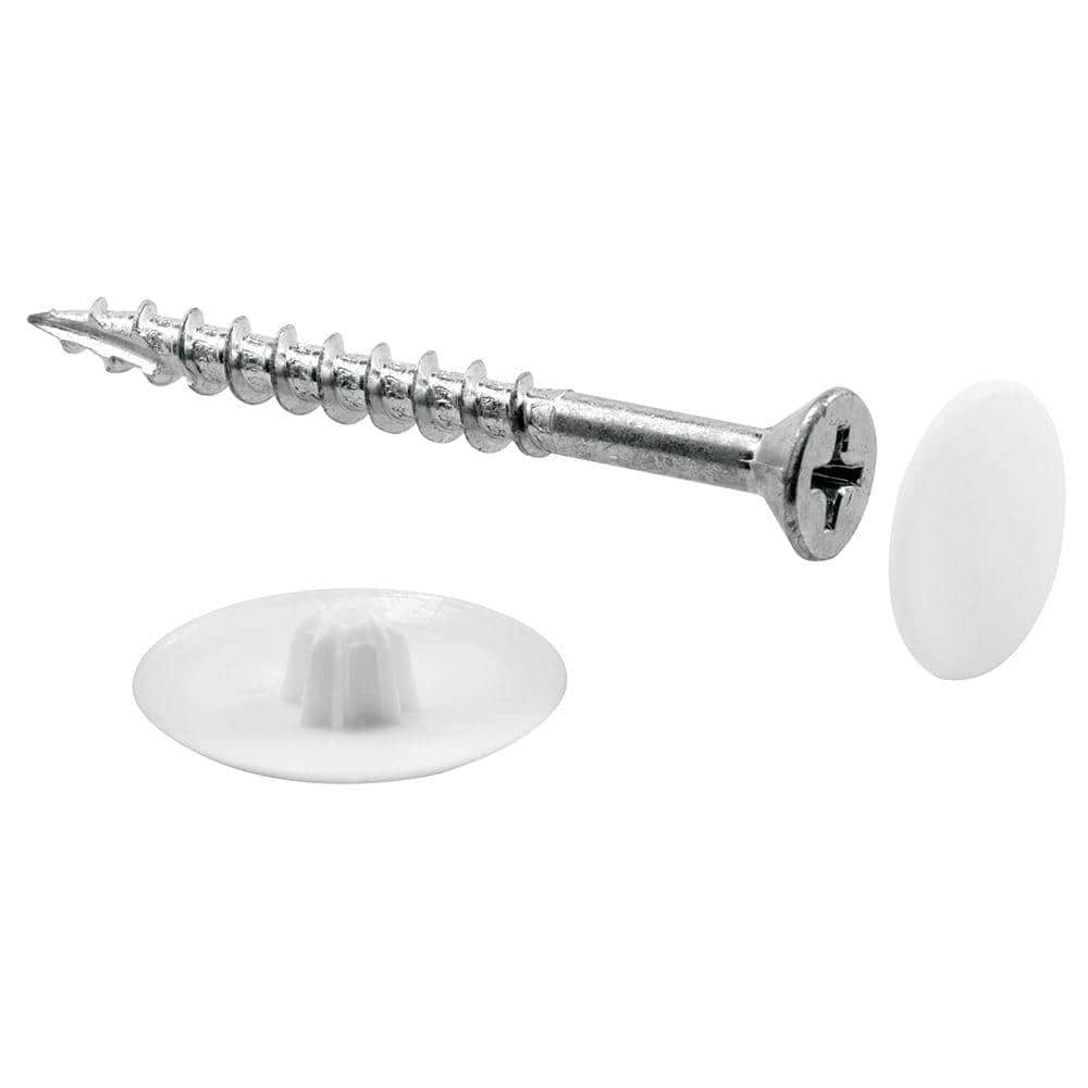 HANDS ON 1-3/4 in. Melamine Screw and Cap CCEP 16044 - The Home Depot