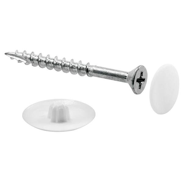 HANDS ON 1-3/4 in. Melamine Screw and Cap CCEP 16044 - The Home Depot