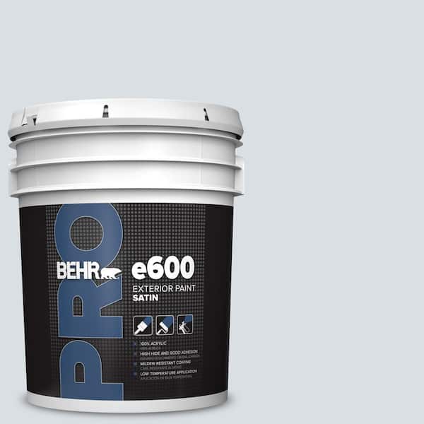 BEHR PRO 5 gal. #MQ3-26 Mainsail Satin Exterior Paint PR64005 - The ...