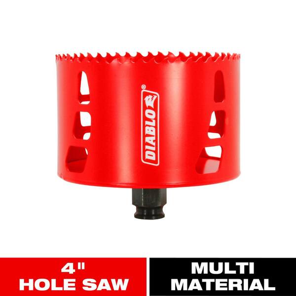4" - Hole Saw - Hole Saws Bits - The Home Depot