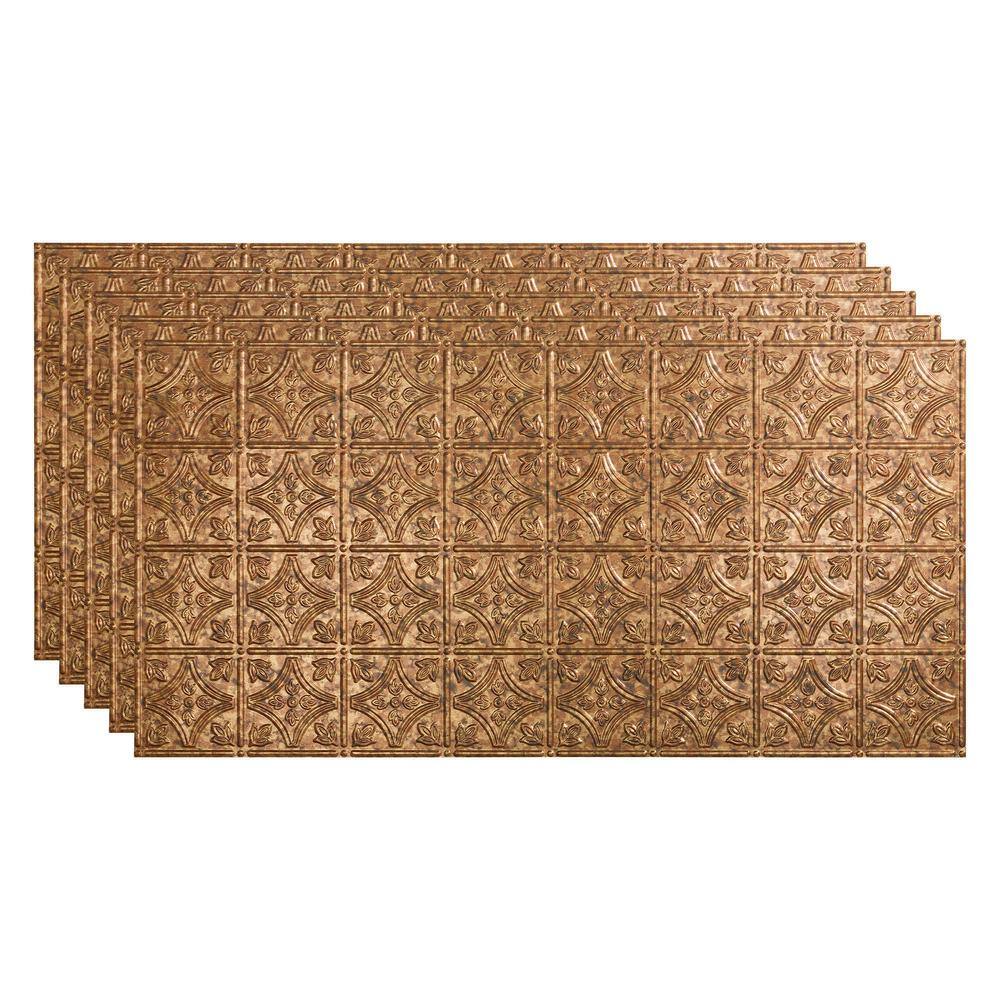 Reviews for Fasade Traditional #1 2 ft. x 4 ft. Glue Up Vinyl Ceiling ...