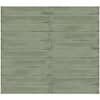 Daltile Artcrafted Aloe 11-1/2 in. x 10 in. Glazed Ceramic Straight Joint Mosaic Tile (8.3 sq ...