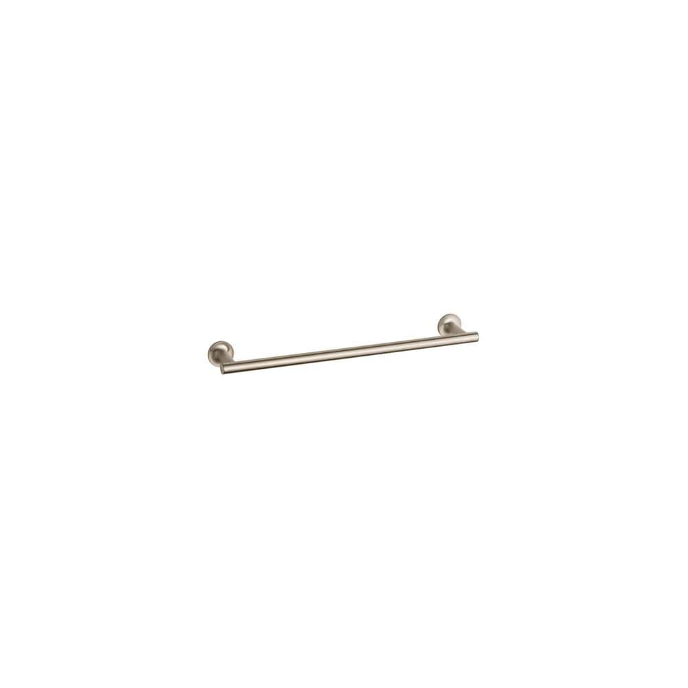 KOHLER Purist 18 in. Towel Bar in Vibrant Brushed Bronze K-14435-BV ...