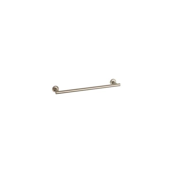 KOHLER Purist 18 in. Towel Bar in Vibrant Brushed Bronze K-14435-BV ...