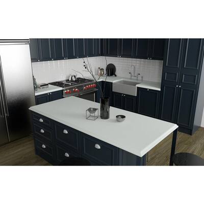 White - Solid Surface Countertops - Countertops - The Home Depot