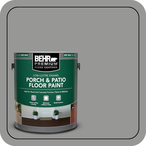 BEHR PREMIUM 1 gal. #PPU24-19 Shark Fin Low-Lustre Enamel Interior ...