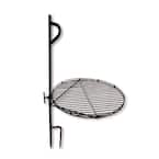 URBAN FIRE Portable Wood Grill 20 in. in Stainless Steel with Stake ASG