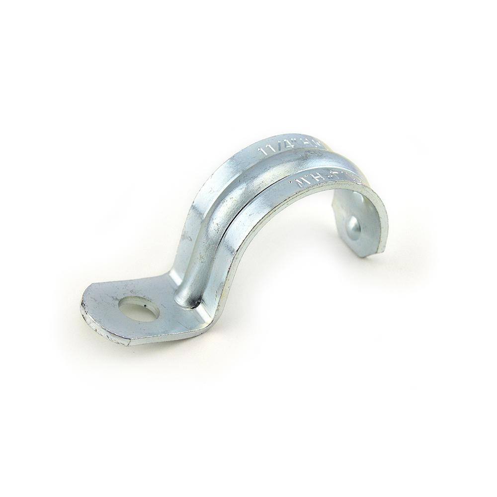 BRIDGEPORT 1-1/4 in. 1-Hole Rigid Conduit Straps (25-Pack) 904-S