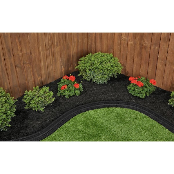 Vigoro 75 cu. ft. Black Shredded Rubber Mulch RM15BK50 - The Home Depot