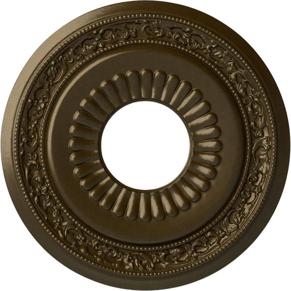 Ekena Millwork 1-3/8" x 20-5/8" x 20-5/8" Polyurethane Lauren Ceiling ...