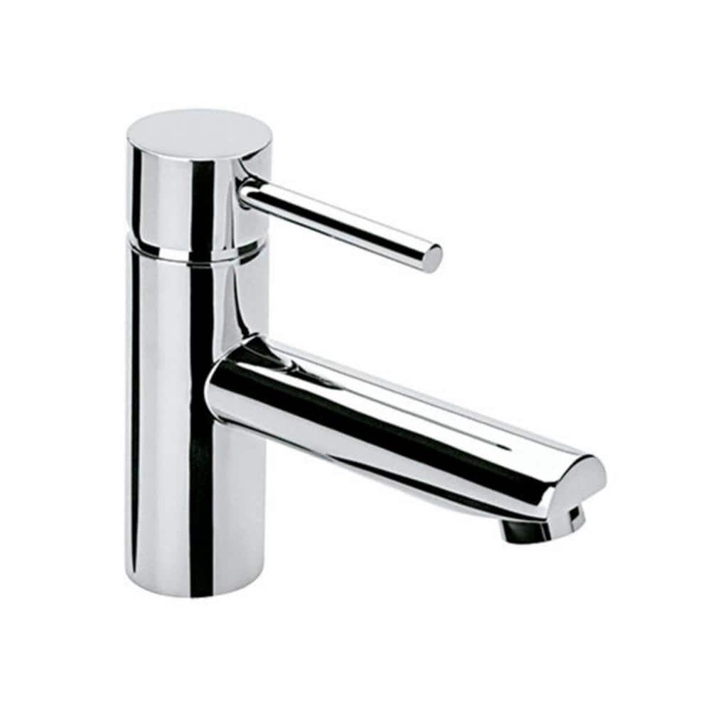 HELVEX Spacio Single Handle Single Hole Bathroom Faucet in Polished ...