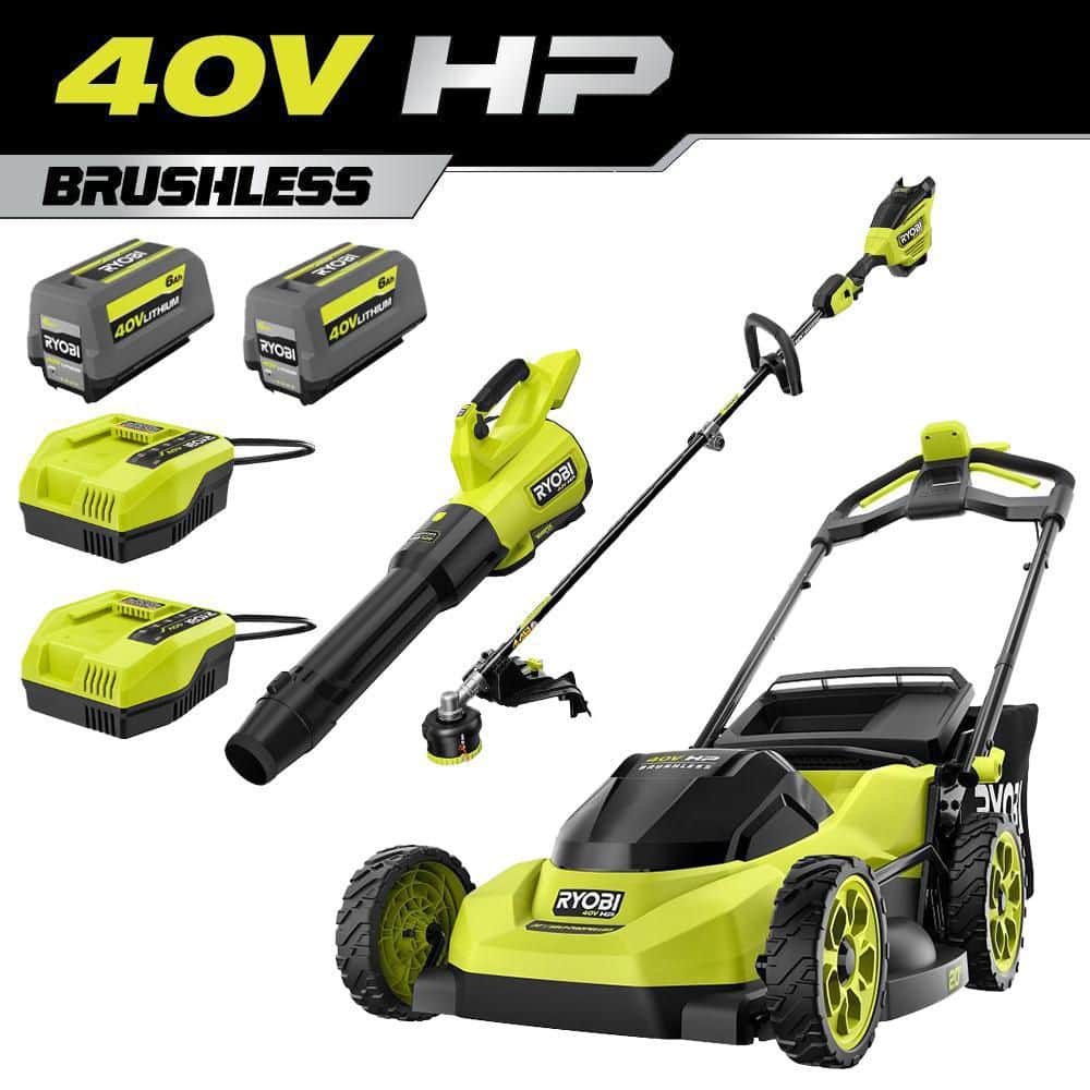 Reviews for RYOBI 40V HP Brushless 20" Cordless Battery Walk Behind ...