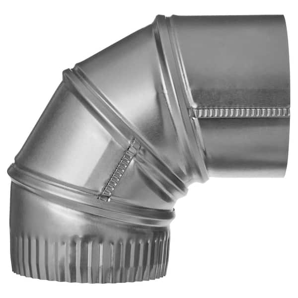 Airtight Aluminum Duct Elbow, Adjustable from 0 to 90° ATDE904/18 - The ...