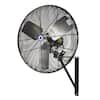 Schaefer 24 in. Black Oscillating Wall Mounted Fan TW24B-HD - The Home ...