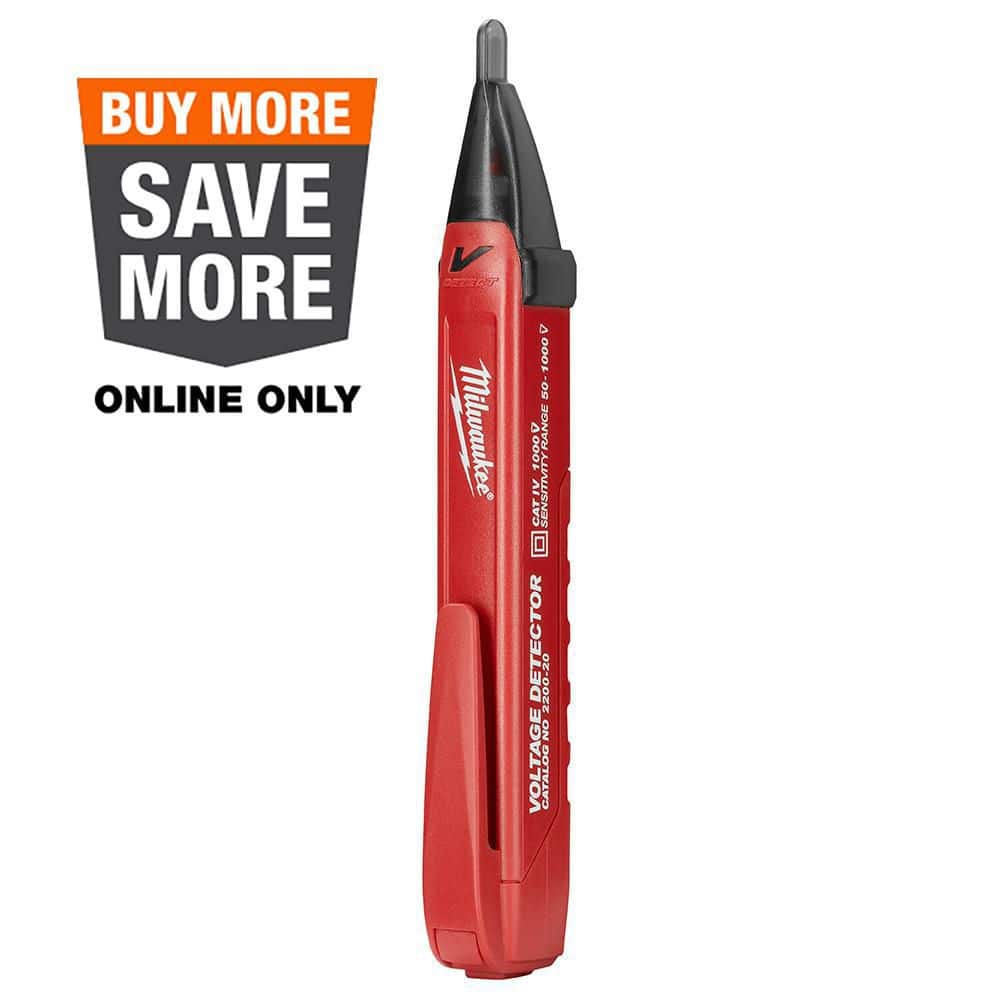 Milwaukee Voltage Analog Detector 2200-20 - The Home Depot
